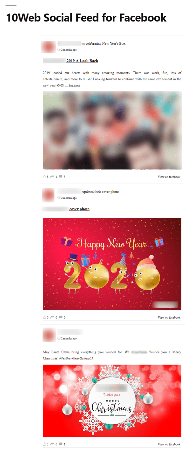 Top 5 Social Media Feed Plugins for WordPress