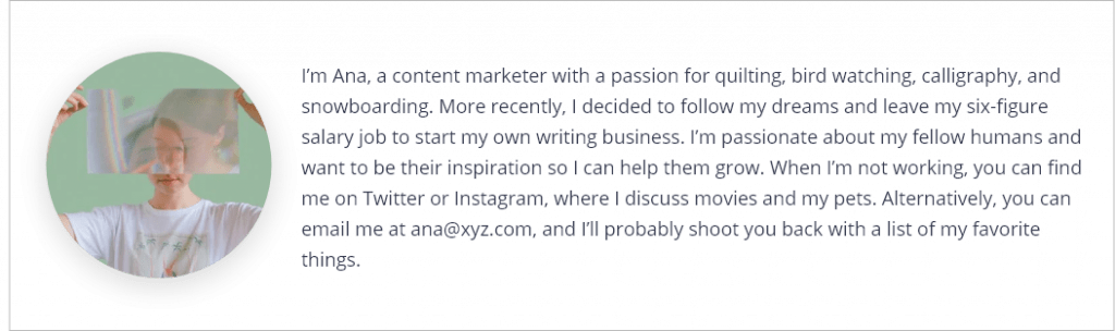 How to Write an Amazing Author Bio? (With Examples) - Wisevu