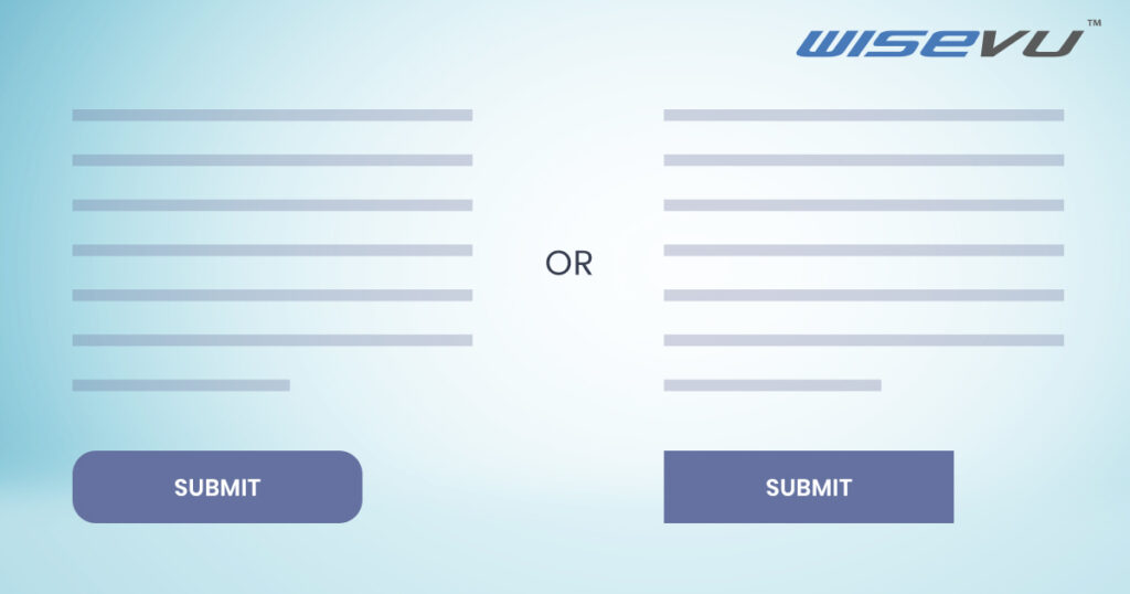 CTA Button Text A/B Testing Case Study - Wisevu